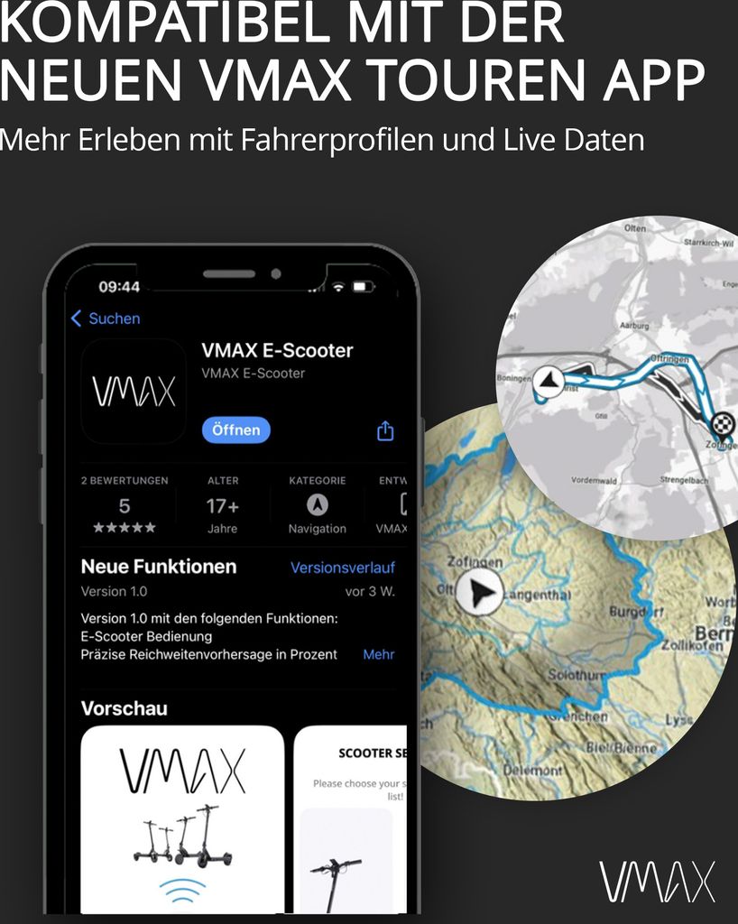 VMAX VX2 Extreme LT E-Scooter mit | Kaufland.de
