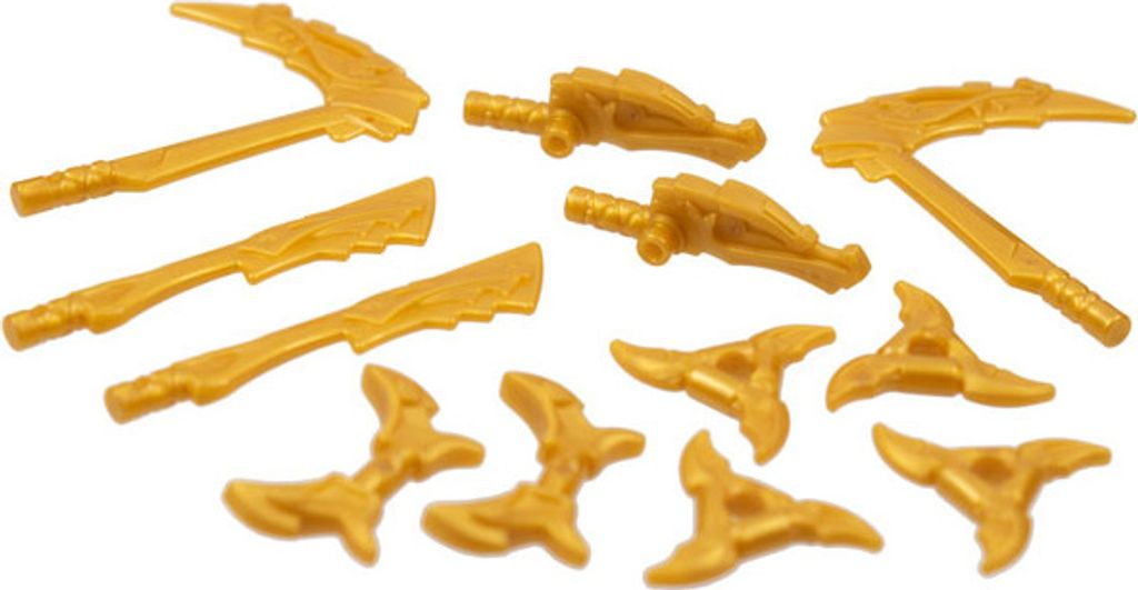 LEGO Ninjago : set d'armes en or LEGO®