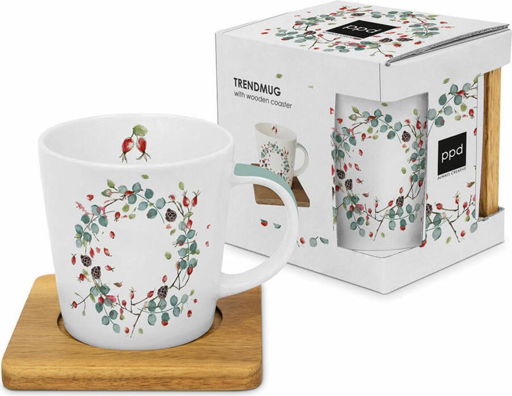 PPD Nordic Moods Trend Mug Nature, s dreveným | Kaufland.sk