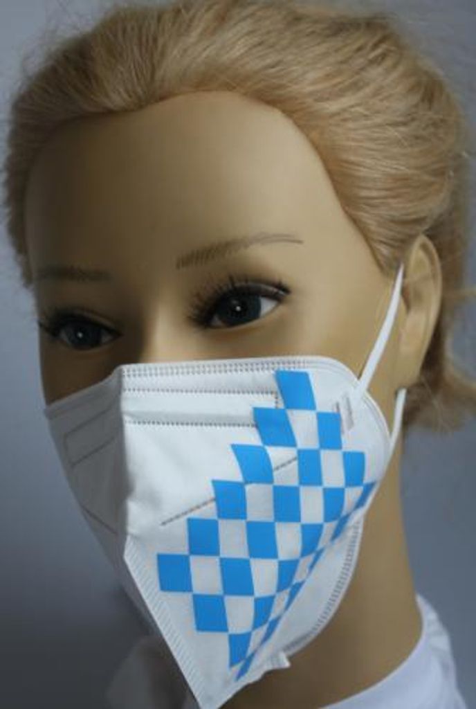 1x FFP2 Maske mit Aufdruck - Bayern Rauten | Kaufland.de