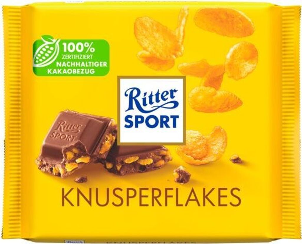 Ritter Sport Knusperflakes Sahneschokolade | Kaufland.de