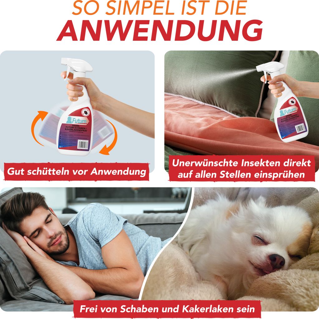 FUTUM 500ml Schaben Spray | Biozidfreies | Kaufland.de
