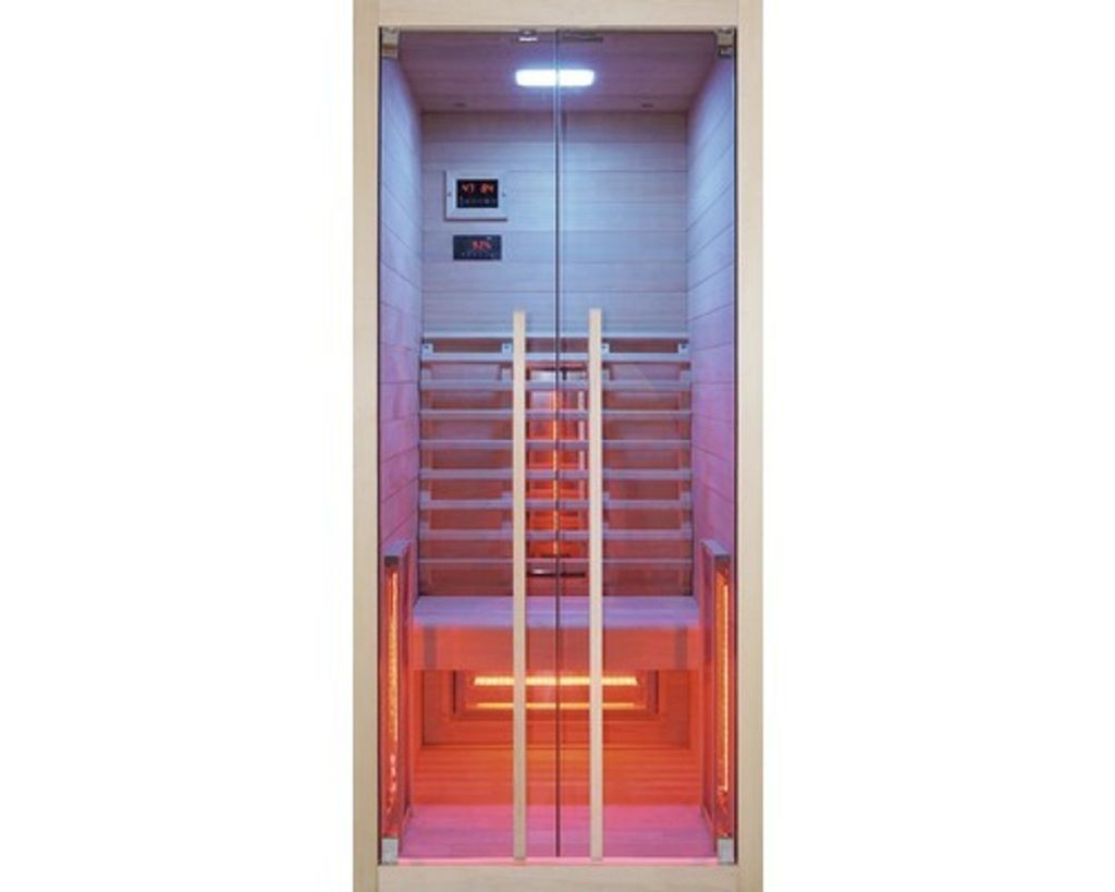 Infrasauna Ruby 90x100x195 cm 1550 W pro 1 osobu F20090