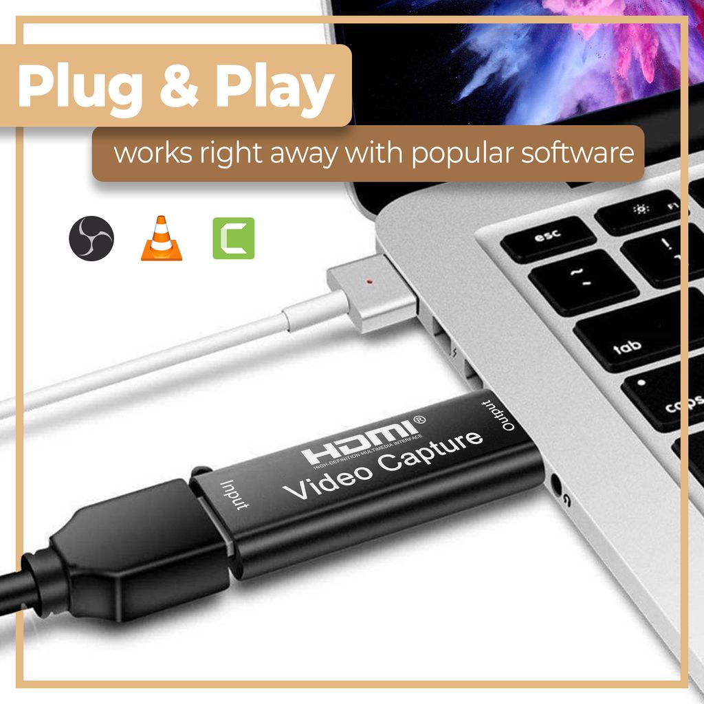 Video Capture Card Video Capture Box Grabber | Kaufland.cz