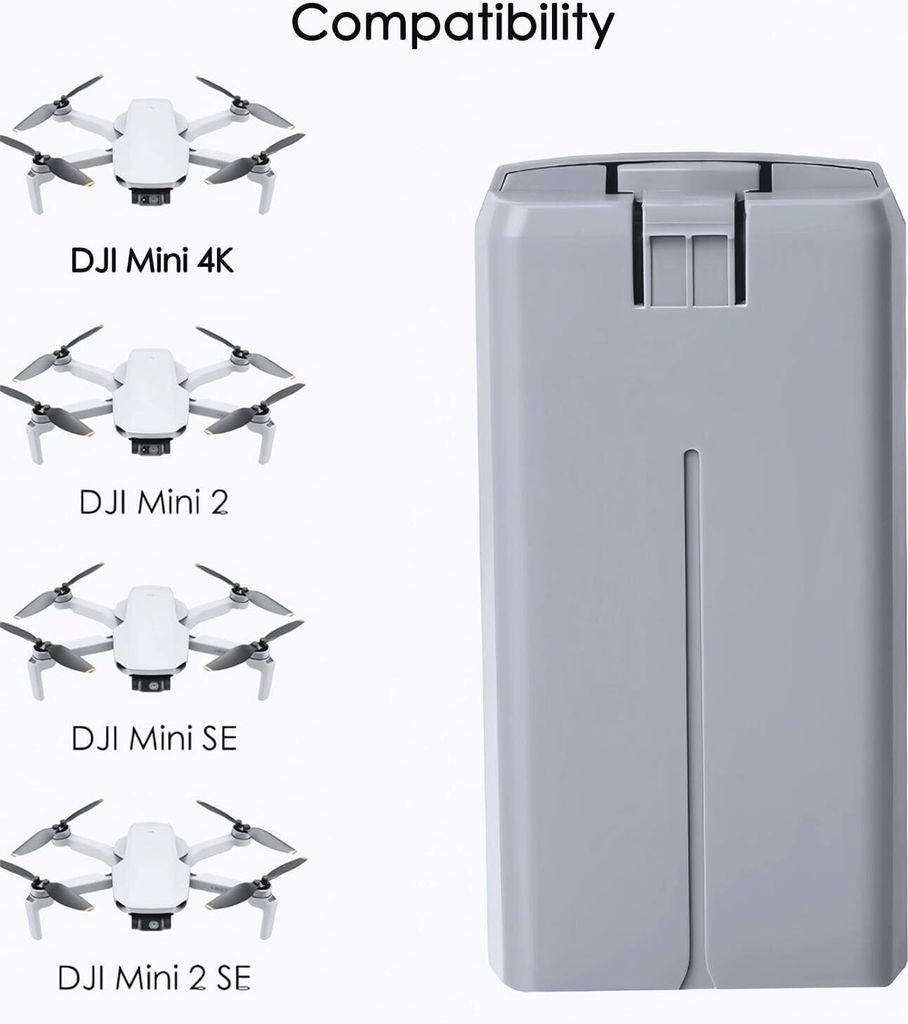 2-pack Intelligent Fight Baterie pro DJI Mini4K/Mini Obrázek produktu 3