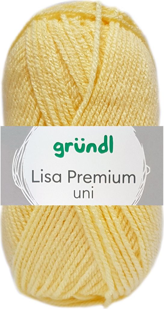Wolle Lisa, 50g, 133m Pastell-Gelb Wolle | Kaufland.de