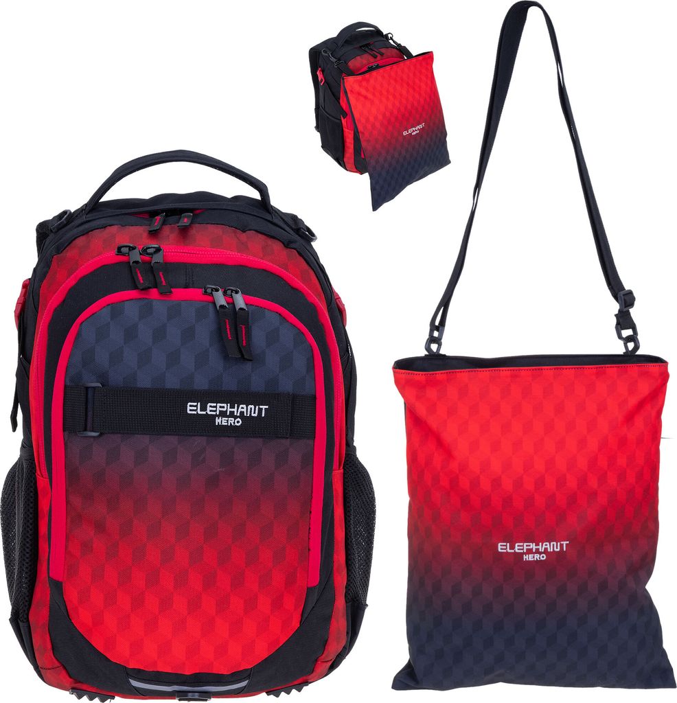 Rucksack 2 Teile Set Elephant Hero Signature | Kaufland.de