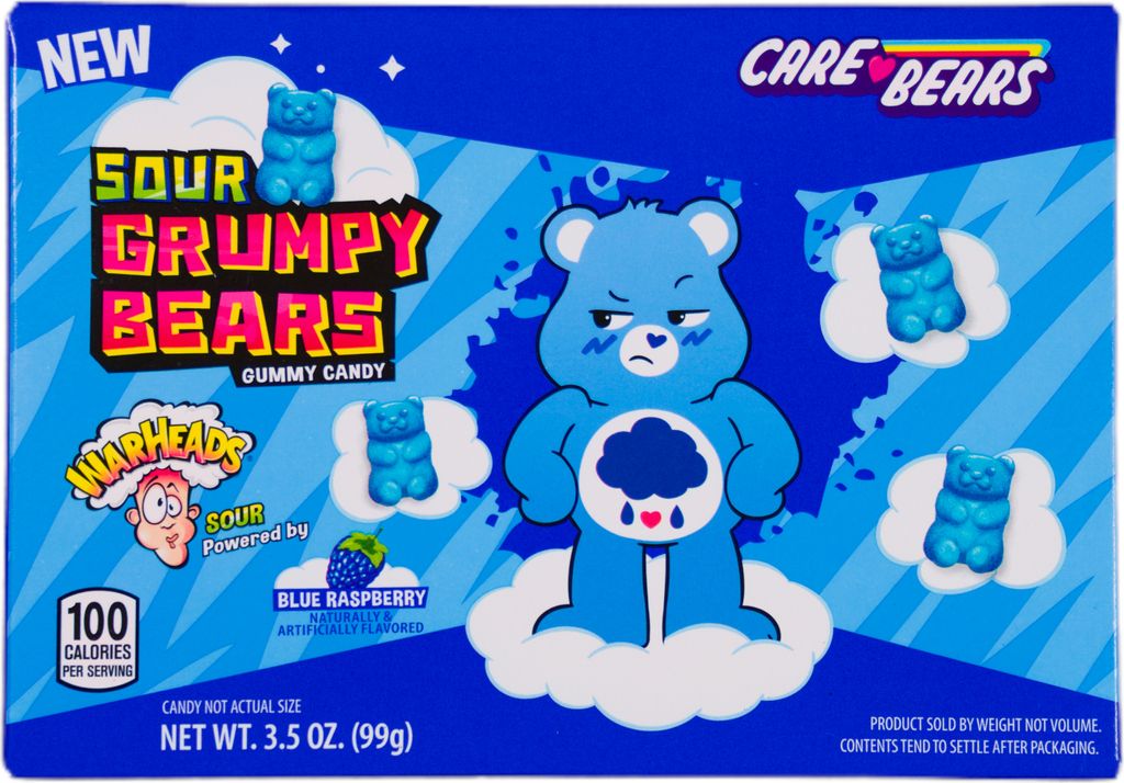 Warheads Care Bears Sour Grumpy Bears 99g | Kaufland.de
