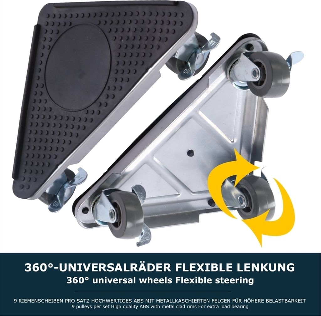 Mucola nábytek zvedák set nábytek dolly 300KG | Kaufland.cz