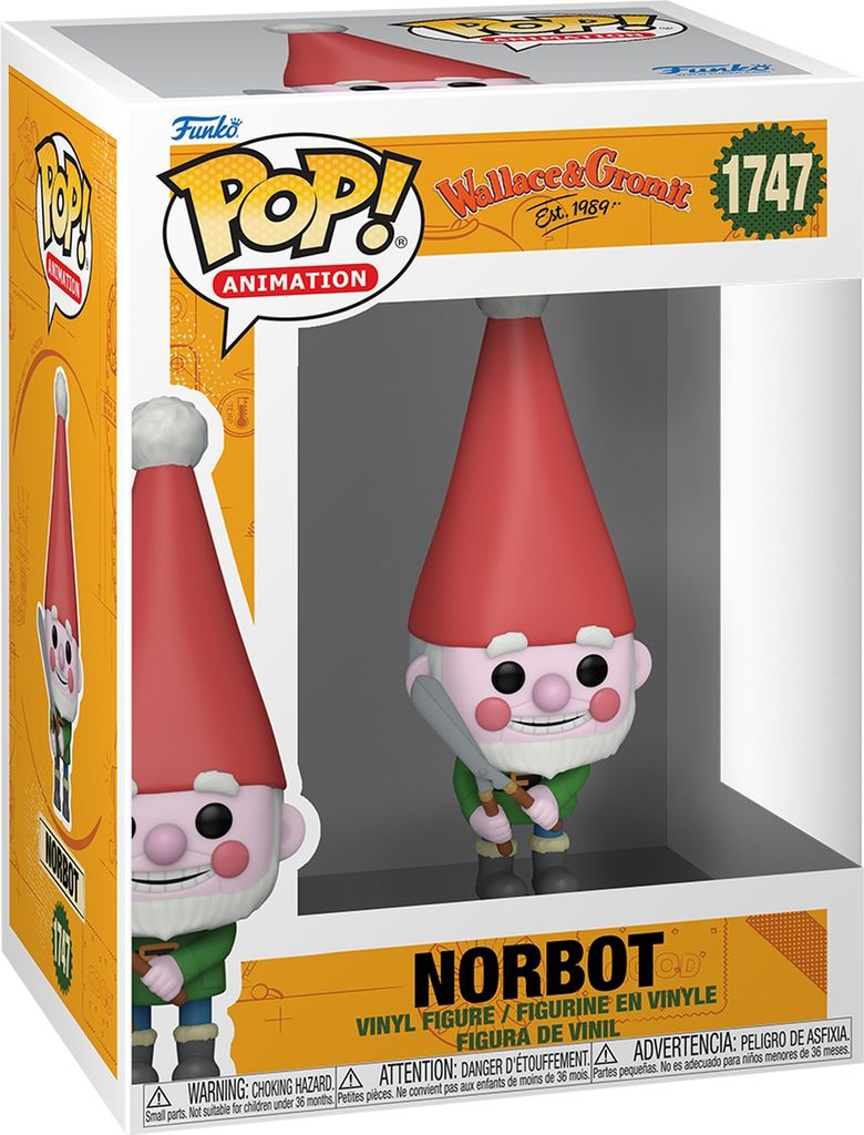 Wallace & Gromit - Norbot 1747 - Funko Pop! Vinyl Figur
