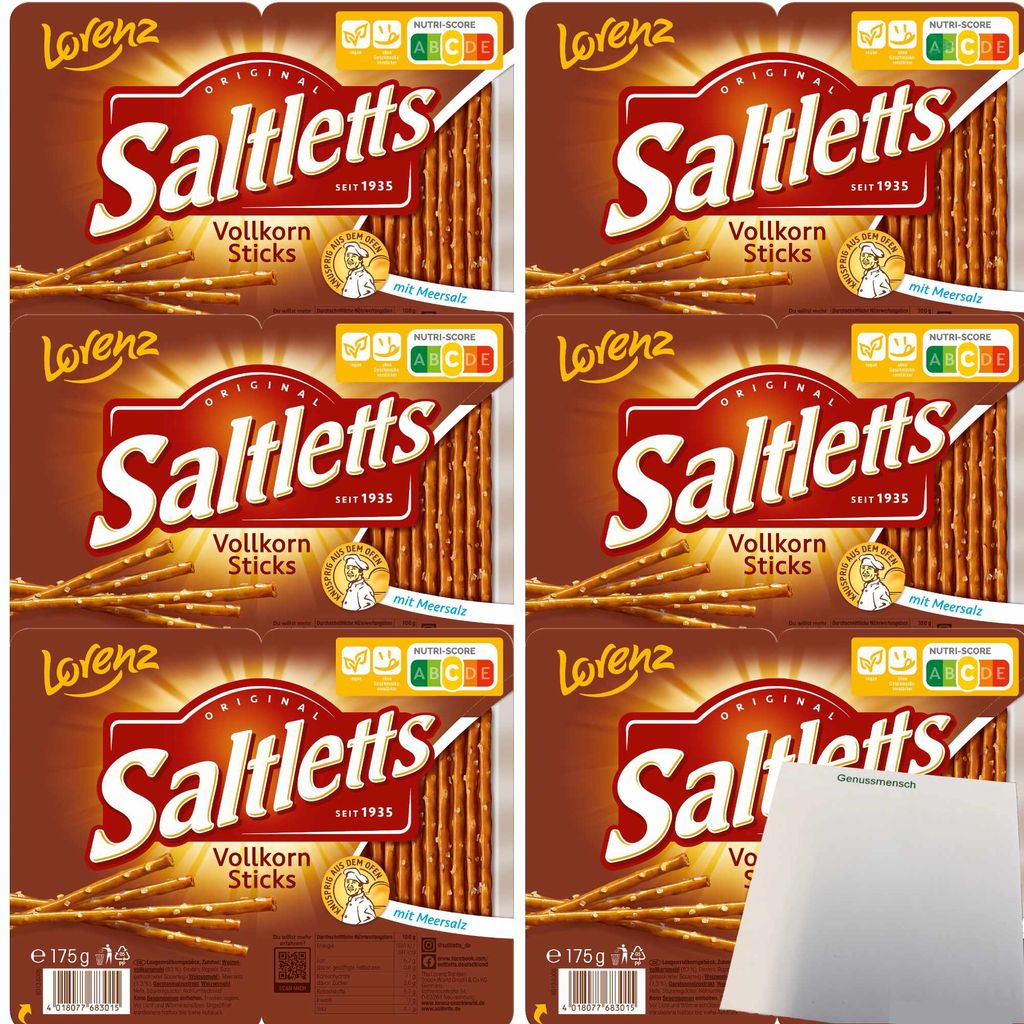 Lorenz Saltletts Sticks Vollkorn Salzstangen | Kaufland.de
