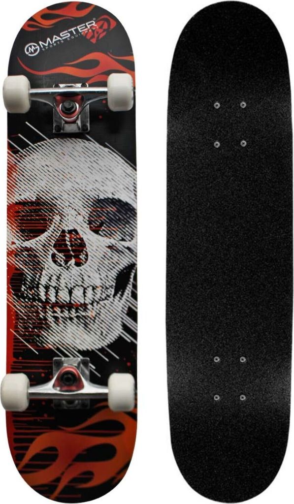 Skateboard MASTER Extreme Board, Skull Skateboardy