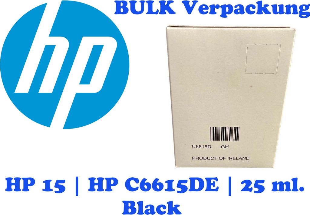 original HP 15 HP C6615 HP C6615DE Black f. | Kaufland.de