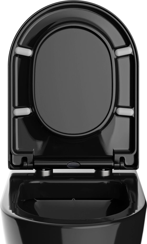 BERNSTEIN Duroplast WC-Sitz U1002 Schwarz mit | Kaufland.de