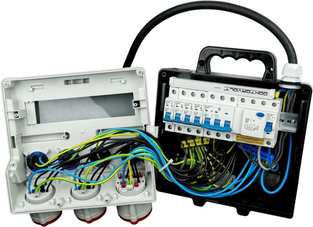 Staveništní rozvaděč RCD TR-S/FI 4x230V | Kaufland.cz