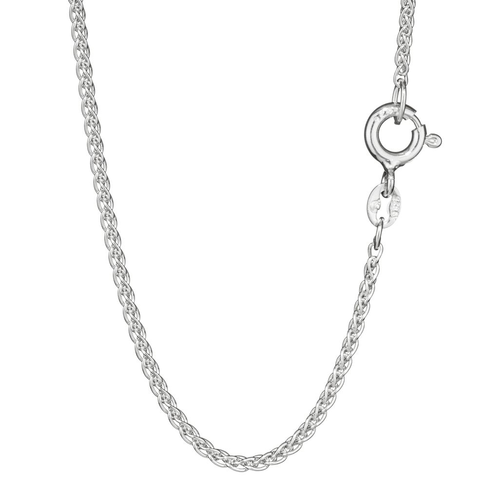 Collier 55cm Zopfkette rund 925 Sterling | Kaufland.de