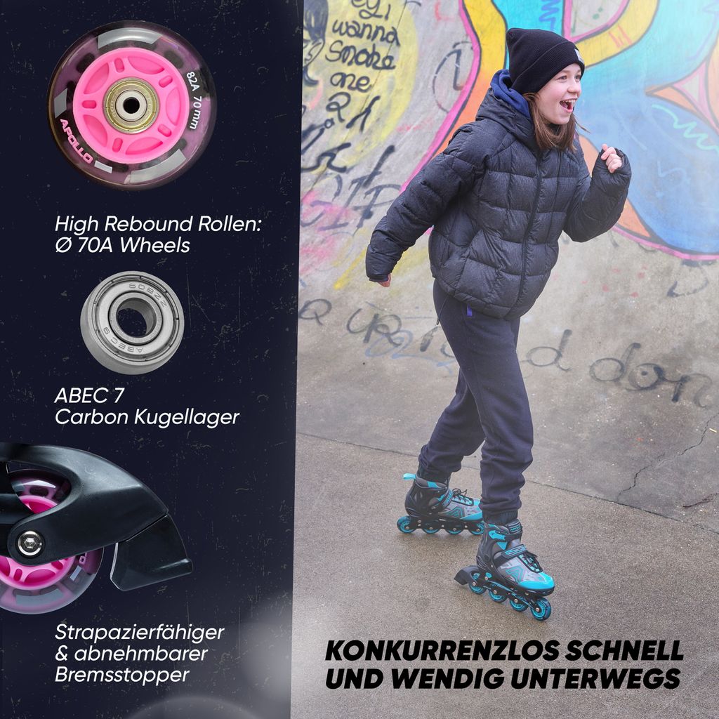 Apollo Champion, größenverstellbare Inline | Kaufland.de