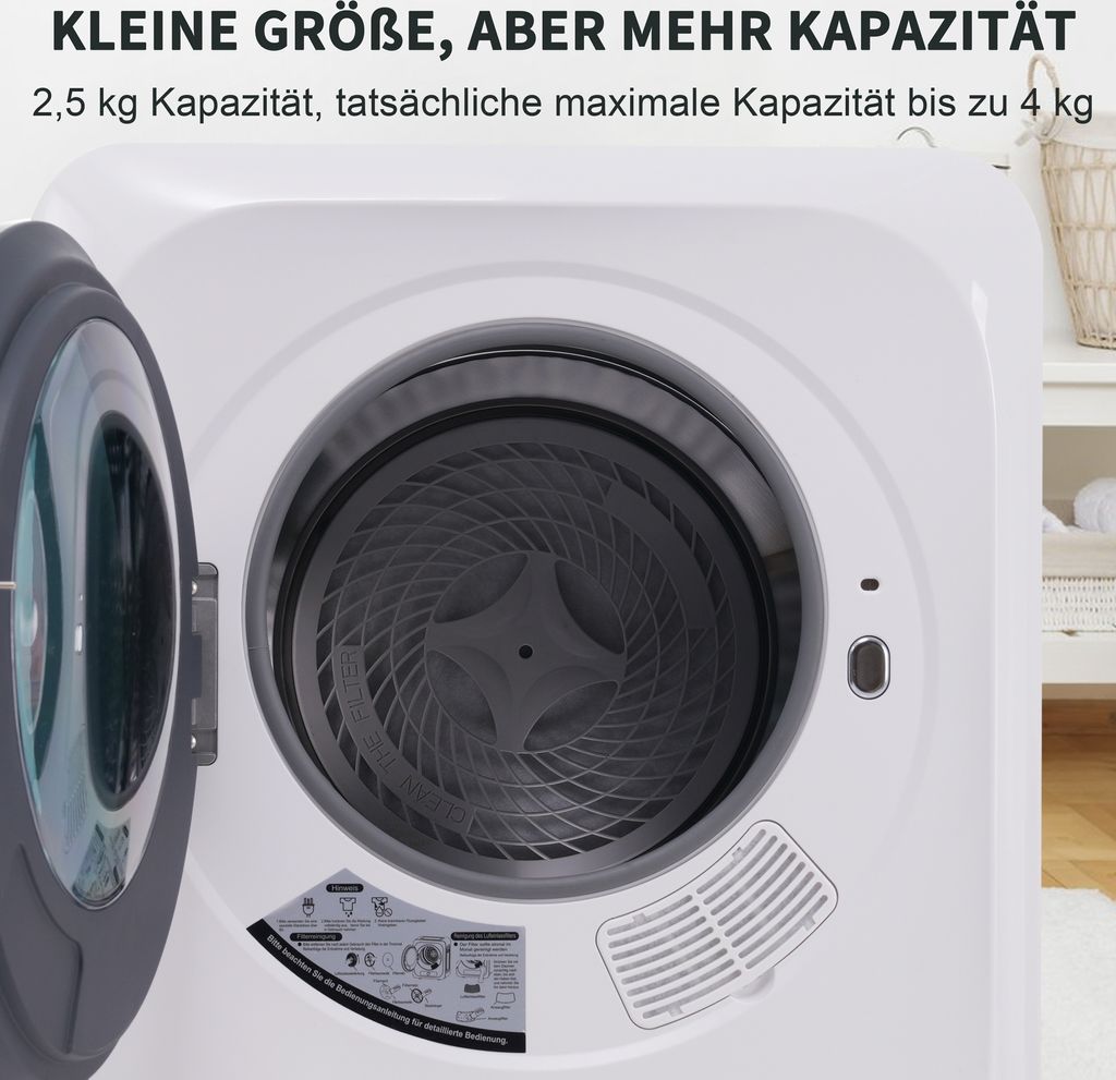 Merax Mini-Wäschetrockner Ablufttrockner mit | Kaufland.de