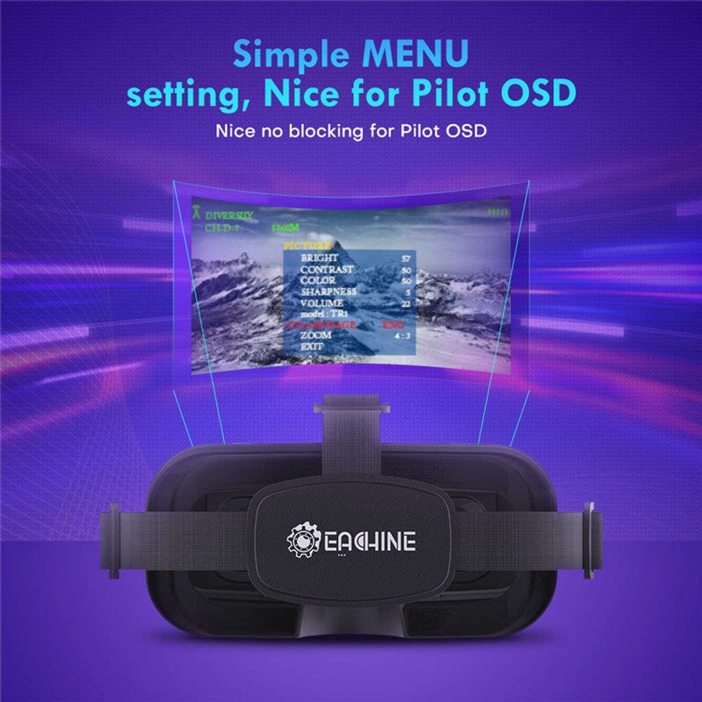 Eachine EV800DM Varifocal 5.8G 40CH Diversity | Kaufland.de
