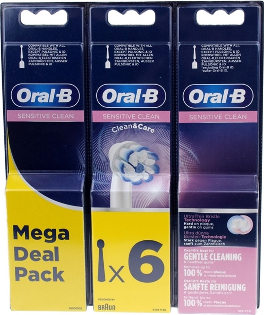 Oral B Sensitive Clean Clean&care 6 PACK 6er | Kaufland.de