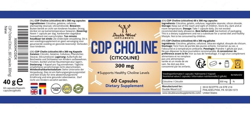 Double Wood CDP Choline (Citicoline) | 60 | Kaufland.de
