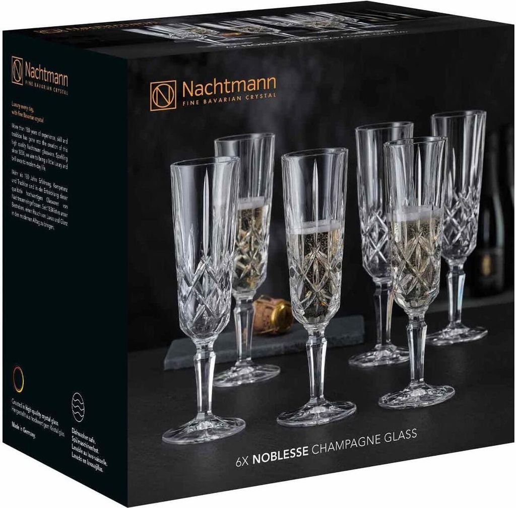 Nachtmann Champagnerglas 6er Set Noblesse | Kaufland.de