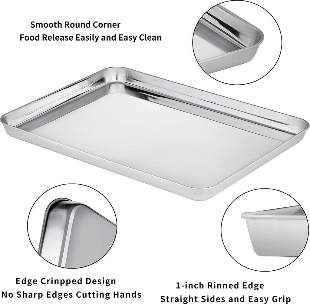 Backblech 2er-Set, Edelstahl Ofenblech, | Kaufland.de