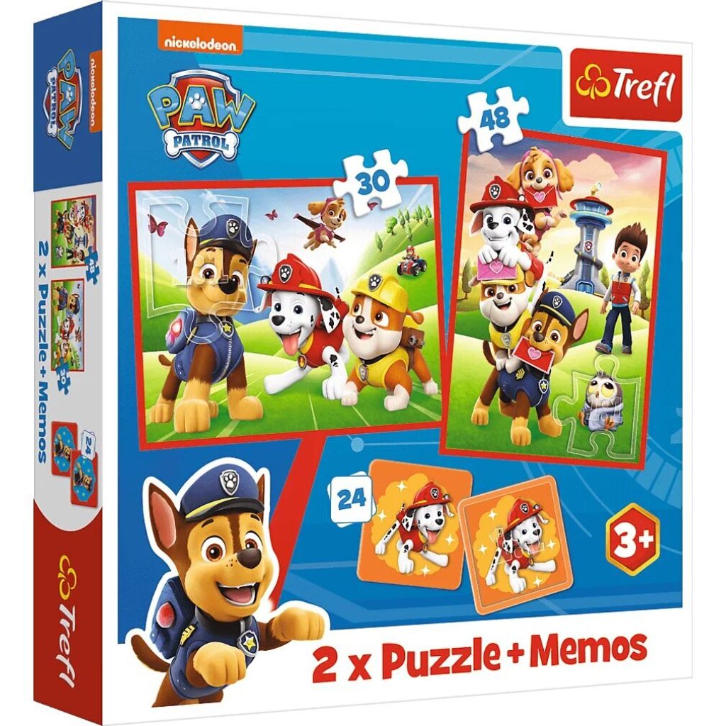 Trefl 93337 Paw Patrol 2in1 Puzzle + Memo | Kaufland.de