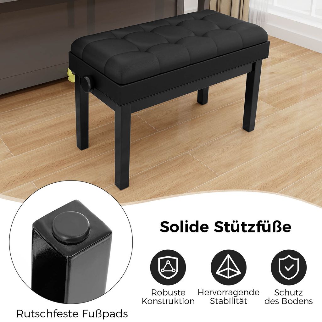 COSTWAY Klavierhocker höhenverstellbar, | Kaufland.de