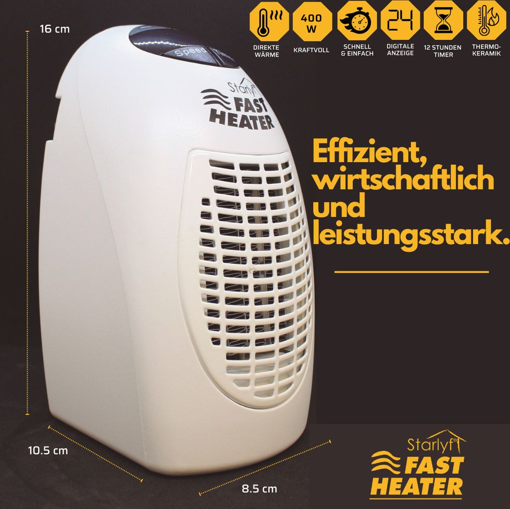 Starlyf® Fast Heater - 400W tragbare und | Kaufland.de