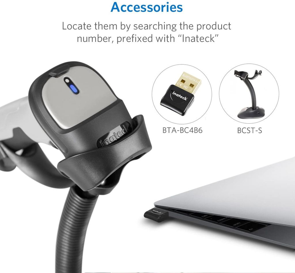 Inateck Bluetooth Barcode Scanner, Wireless, | Kaufland.de