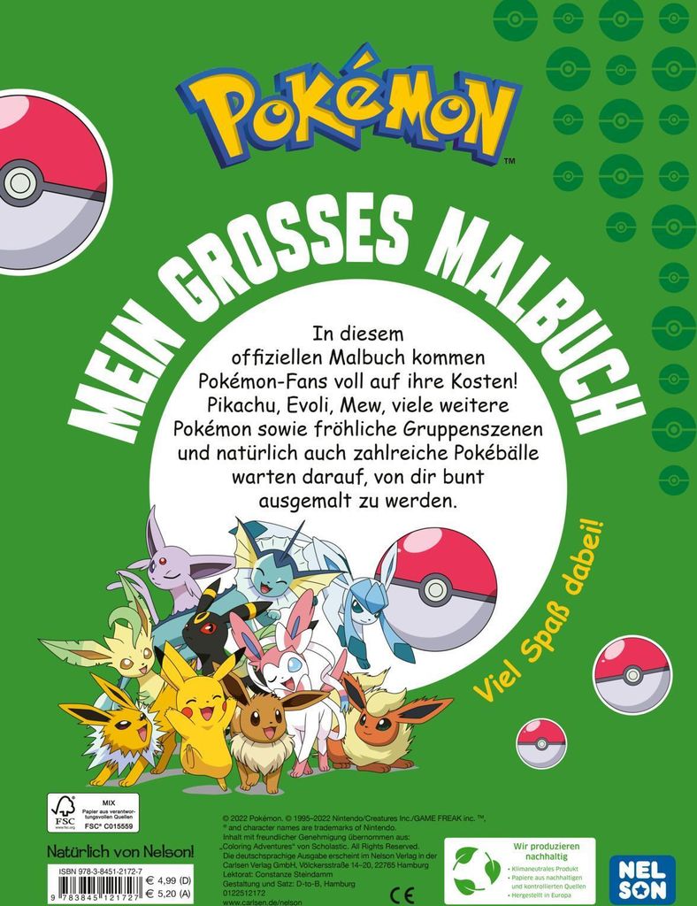 Pokémon Activity-Buch: Mein großes Malbuch | Kaufland.de