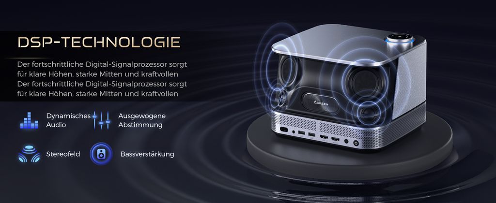 Offizielles Netflix 4K Beamer AURZEN Boom 3, | Kaufland.de