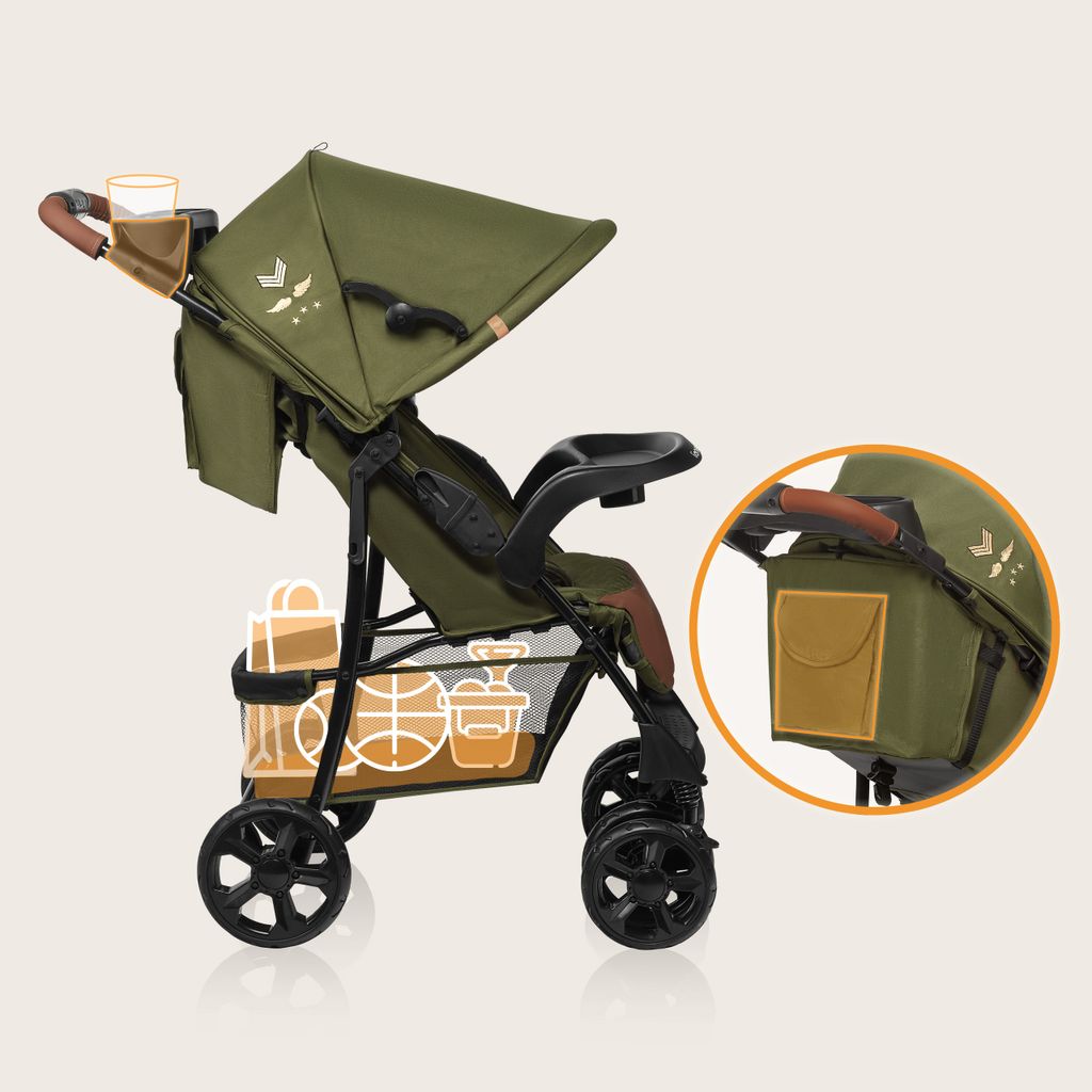 Lionelo Emma Buggy Malý skladací kočík s | Kaufland.sk