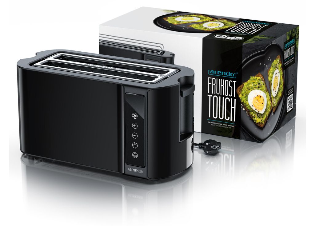 Arendo Toaster 4 Scheiben, Langschlitz, | Kaufland.de