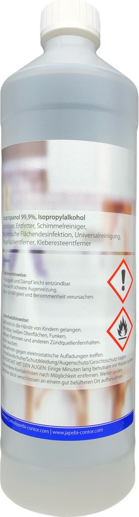 5x 1L Isopropanol 99,9% Isopropylalkohol | Kaufland.de
