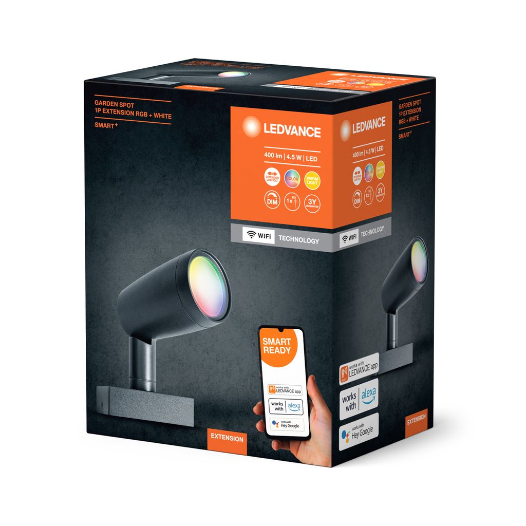 Reflektor ogrodowy LED RGB+W 4,5W SMART+ WiFi | Kaufland.pl