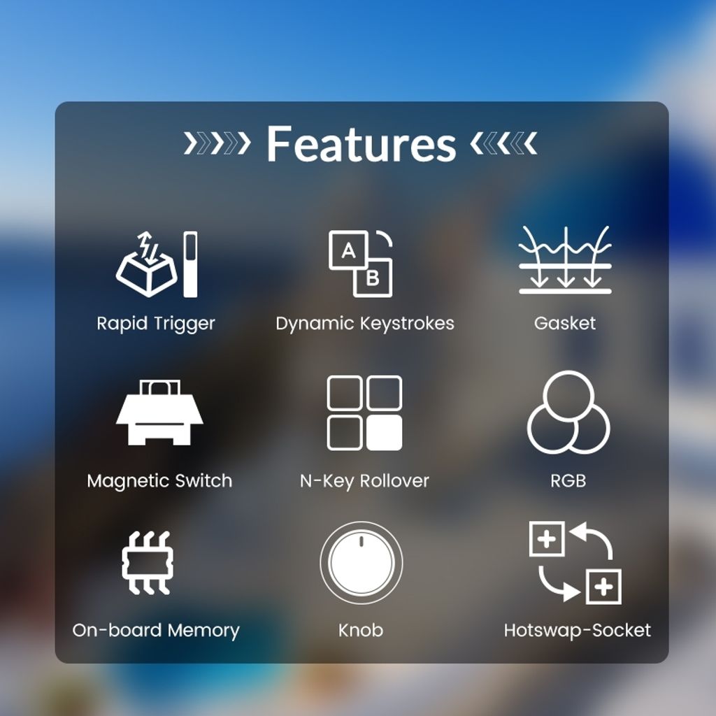 AKKO MOD007B-HE PC Santorini Machnicial | Kaufland.pl