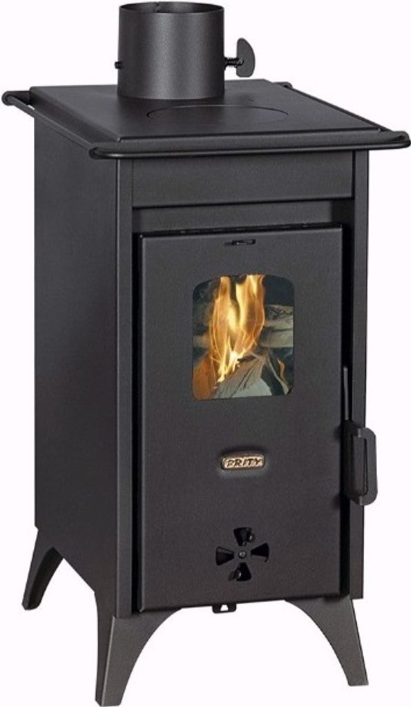PRITY Mini D - Kompaktné krbové kachle na drevo s vysokou