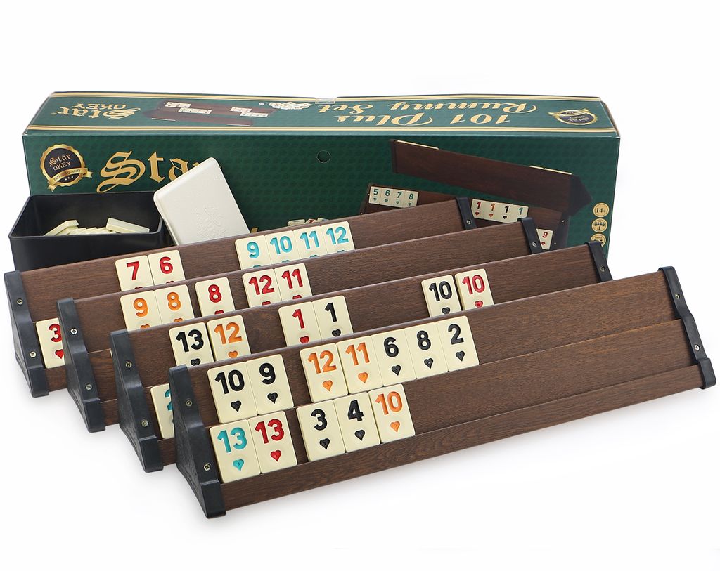 Semus - Star Holz Optik Rummy Set OKEY mit | Kaufland.de
