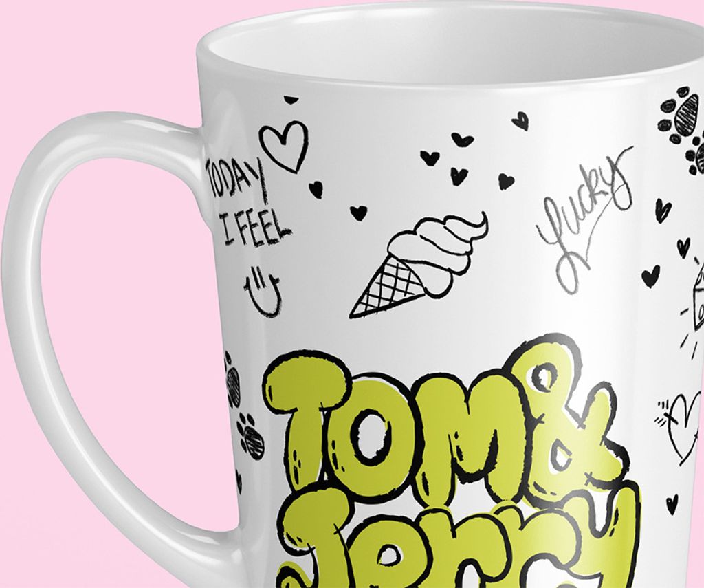 ERT GROUP Tom & Jerry Latte-Tasse Muster Tom | Kaufland.de