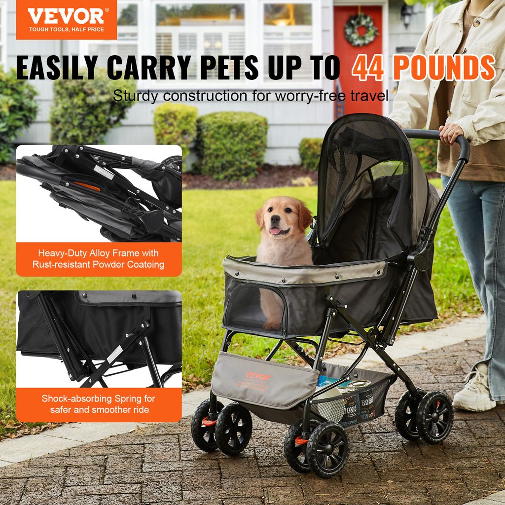 VEVOR Hundebuggy 50x85x97cm Hundewagen 20kg | Kaufland.de