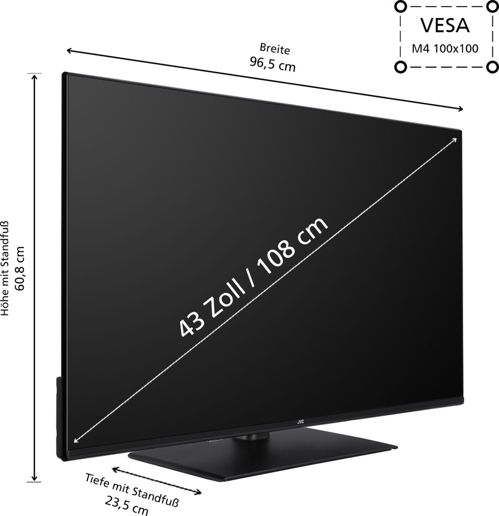 Tv 43 Zoll Masse