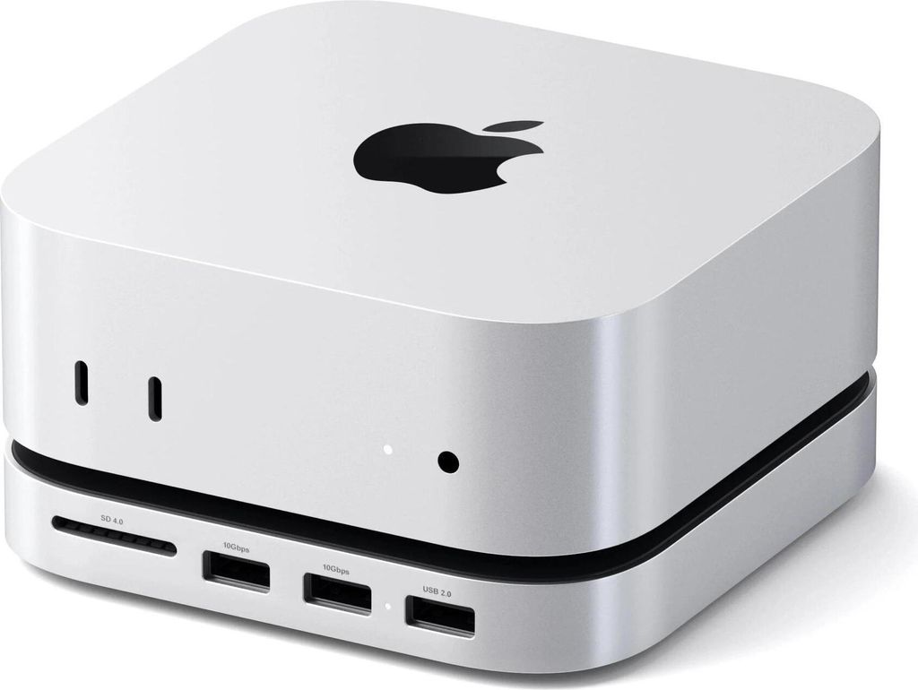 Satechi - Mac Mini M4 Stojan & Hub s krytom SSD