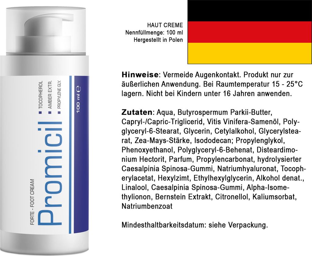 Krém Promicil Forte - 100 ml Hydratačné krémy