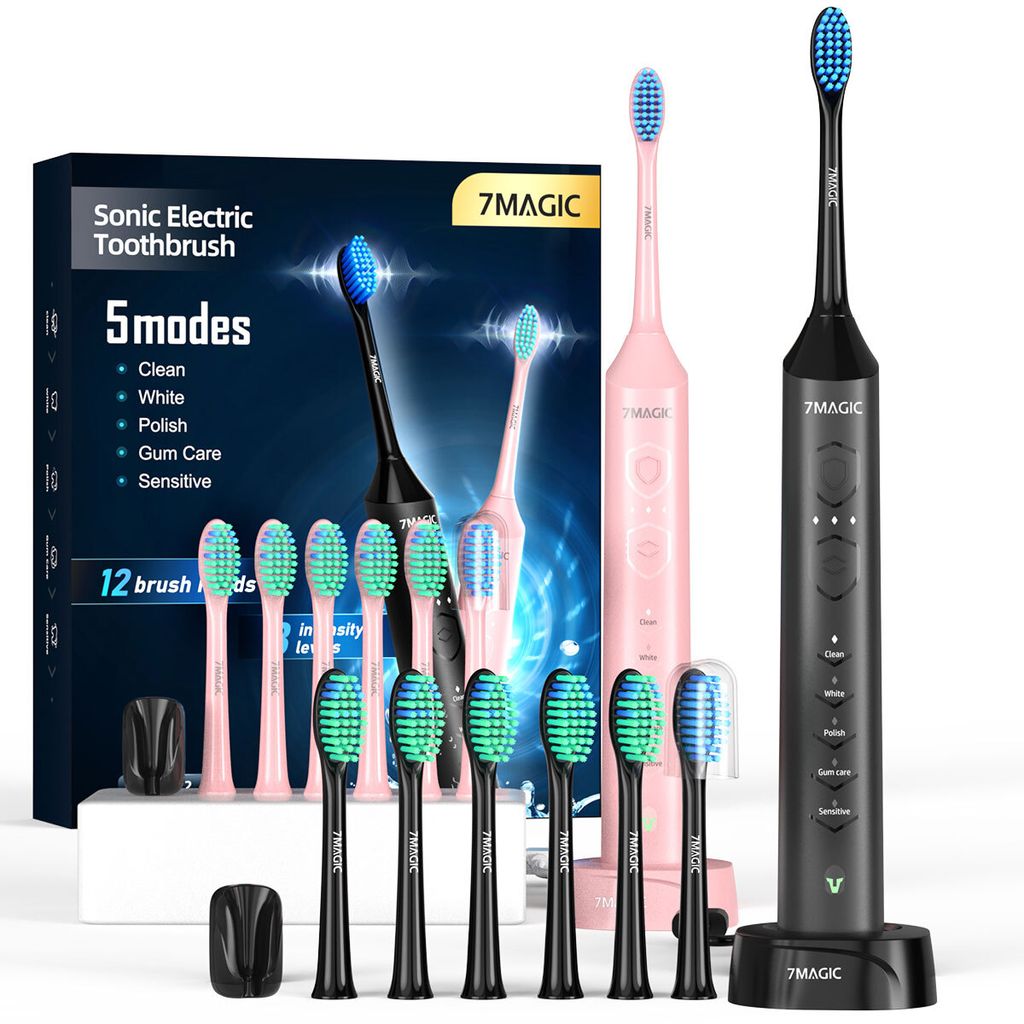 7MAGIC Elektrische Zahnbürste, 2 Stück, | Kaufland.de