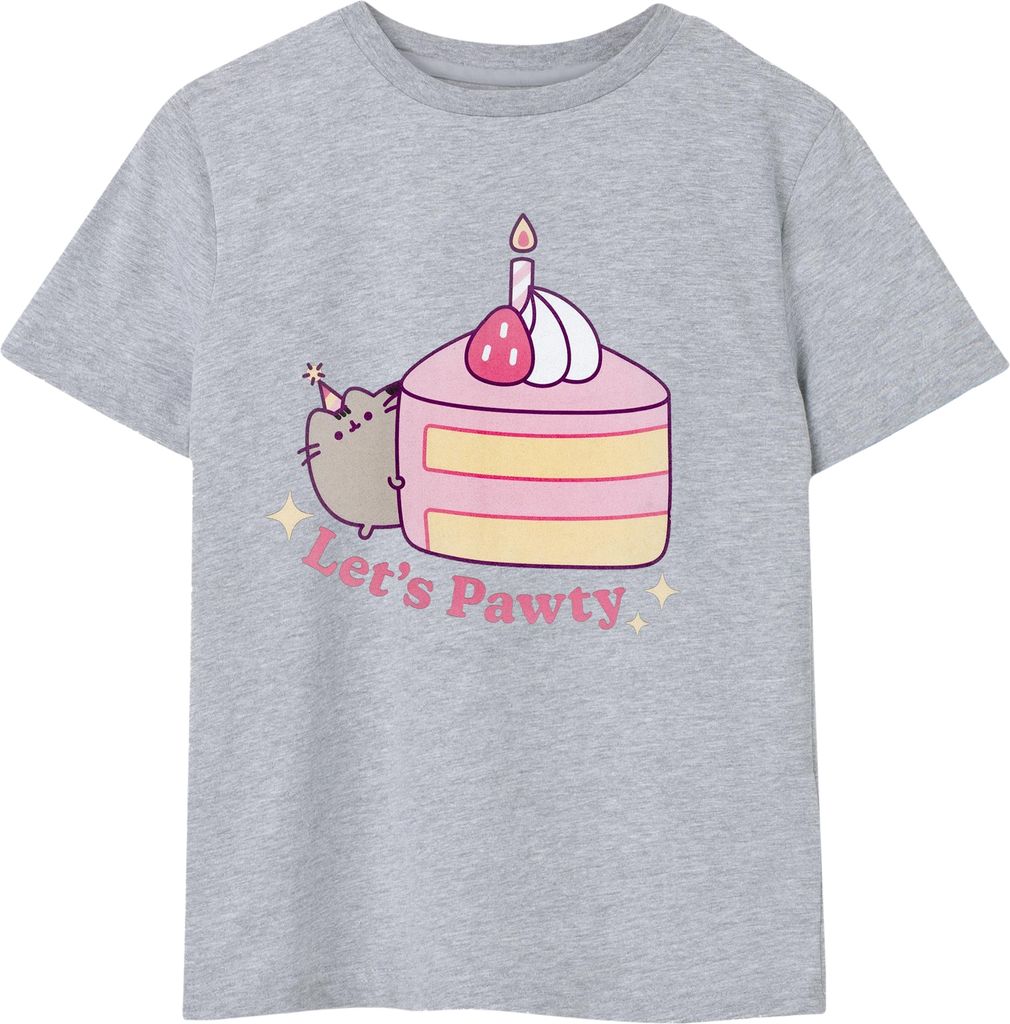 Pusheen - Tričko "Let's Pawty" pro dívky | Kaufland.cz