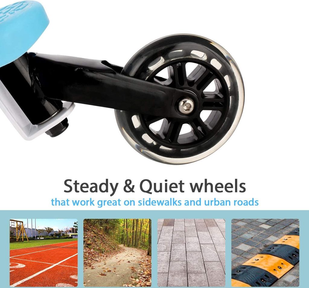 WOOKRAYS Swing Scooter mit 3 Rädern, | Kaufland.de