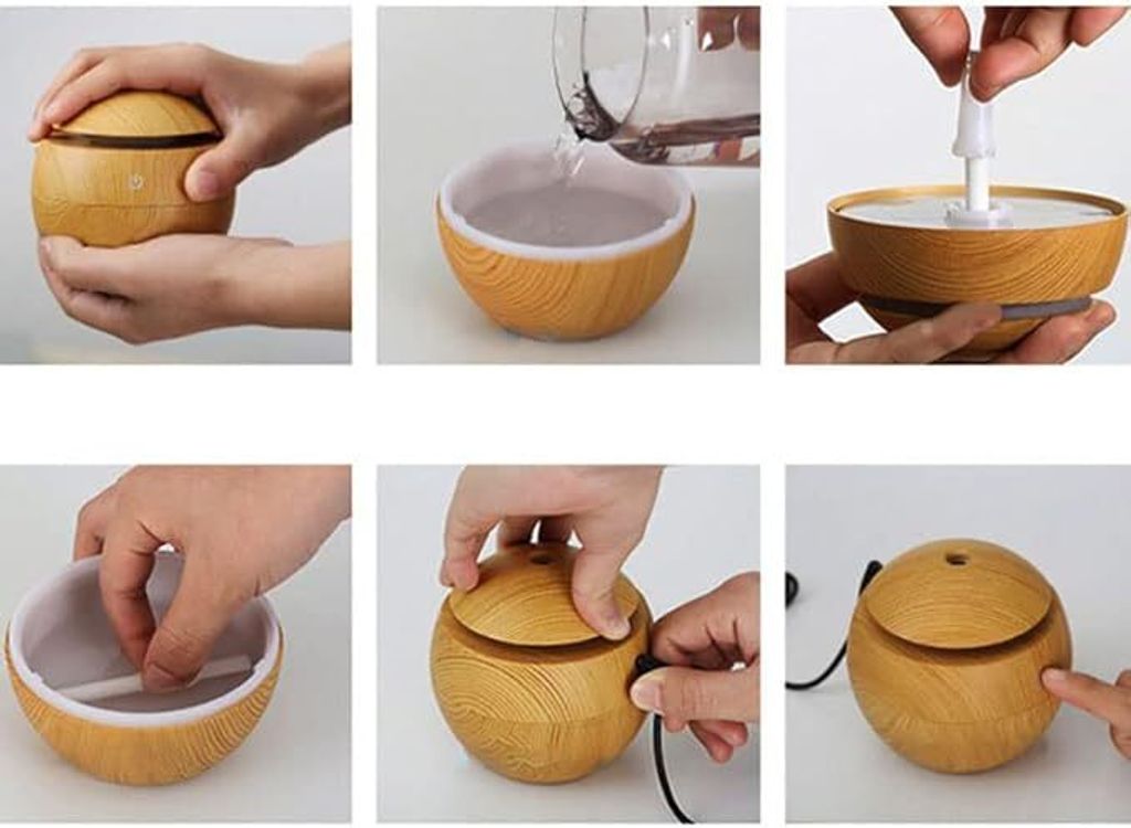 Luftbefeuchter ,Diffuser Ätherische Öle mit 7 | Kaufland.de