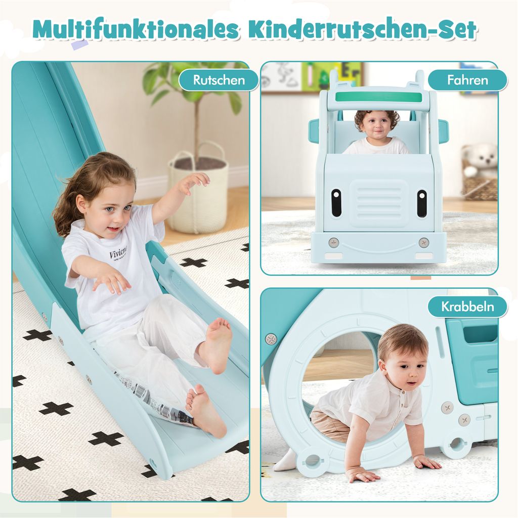COSTWAY Kinder Rutsche, 3 in 1 Kinderrutsche | Kaufland.de